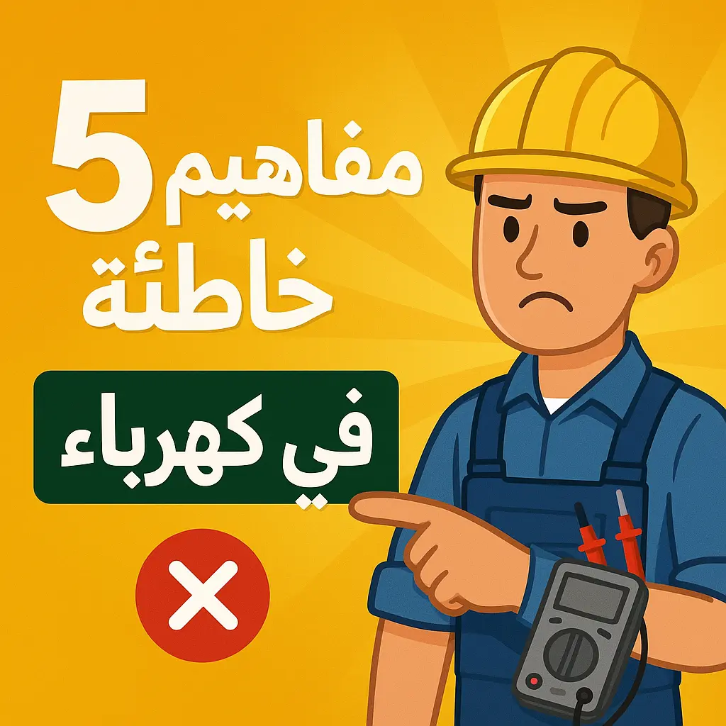 ⚡ 5 مفاهيم كهربائية غلط كتير من الفنيين بيقعوا فيها –وده الصح! | ThndrX